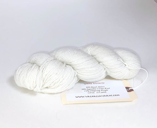 White Divinity - Fengari Fiber Arts